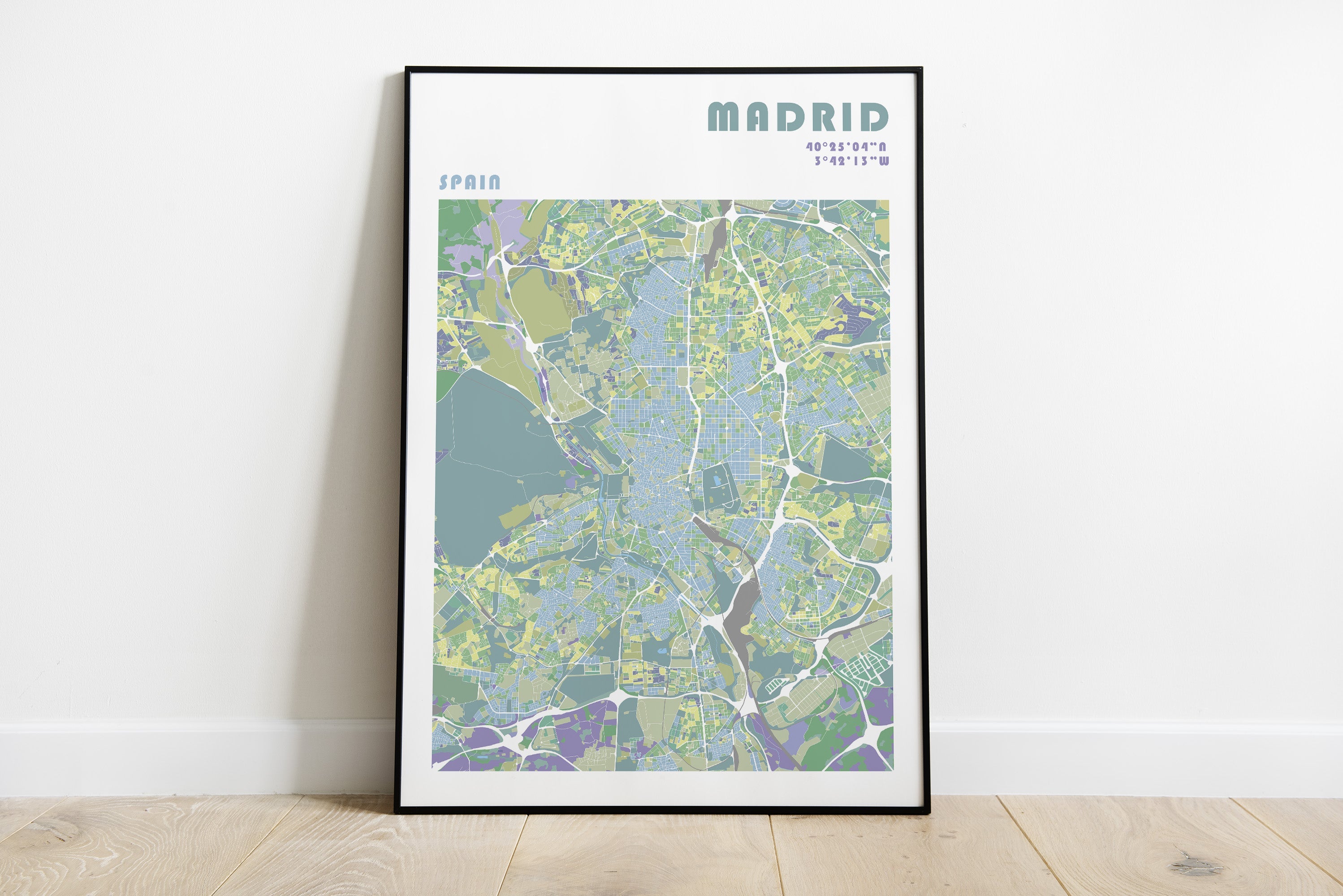 Urban Map Prints | Beautiful city prints – The Hue Map