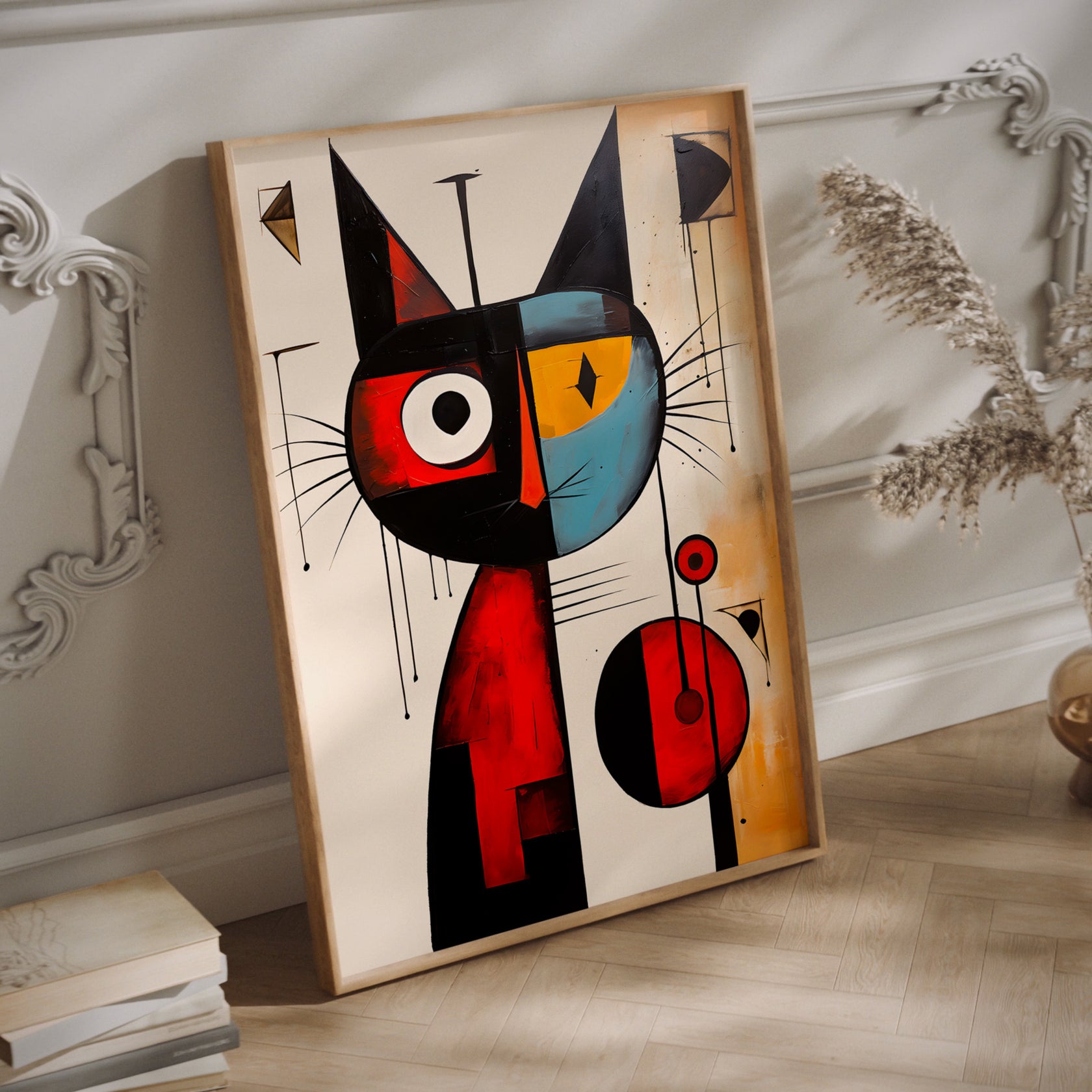 Joan Miro Cat print | Beautiful abstract wall art – The Hue Map